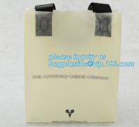 China soft loop plastic carry bags/soft plastic bags made in Vietnam,waterproof die cut handle plastic corn starch based biode for sale