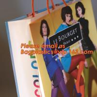 China Recyclable Luxury Style Printed Gift Custom Shopping Paper Bag with Logo Design, Custom order recyclable feature luxury for sale