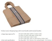 China Custom Luxury Retail Paper Shopping Bag Color Paper Bag Supplier, kraft paper shopping bag, Colorful printing cheapest for sale