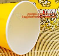 China POPCORN PAPER BOX, POPCORN CUP, CHICKEN BOX, CUSTOM BRANDING,24OZ, 32OZ,46OZ,TAKE OUT PACKAGE, KRAFT PAPER CUP, LID, PAC for sale