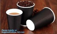 China 12oz PLA paper cup from China supplier,double wall paper cup printed disposable paper cup for coffee, BAGPLASTICS, BAGEA for sale
