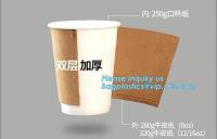 China Double Single Wall Disposable Coffee Paper Cup Hot Coffee Cups 8oz Takeaway Cups,Amazon Hot Sale 700ml Milk Paper Cup Di for sale