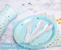 China paper folk, paper knife, paper spoon, paper straw, paper cultery, paper party supplies, paper plate, paper bowl, paper for sale