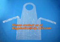 China Disposable aprons, plastic apron, disposable, aprons, LDPE apron, HDPE apron, PE apron for sale