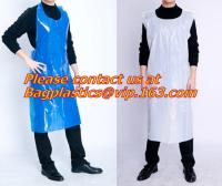 China Colorful HDPE APRON, kitchen apron, disposable, aprons, LDPE apron, HDPE apron, PE apron for sale