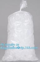 China disposable plastic LDPE ice cube freezer bag with wicket, Ice Cube Plastic Bag Suppliers, wicket LDPE ice bag, LDPE draw for sale