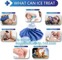China Ice Bag Packs - Set of 3 Hot & Cold Reusable Ice Bags Size 6, 9 and 11 inch - No Leaks, No Drips, non-toxic plastic cool for sale