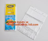 China biodegradable newspaper bag, doorknob bags,Poly Wicket Bag Plastic Printed Bread Bag,Clear Bread Packaging Poly LDPE Wic for sale