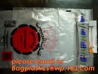 China Custom Printed Clear Plastic Wicket Bread Packaging Bags/Food Plastic Bread wicket Bags/PE bakery bread wicket plastic b for sale