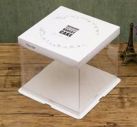 China Cheap Custom Cupcake Handle Box Cake Boxes Wholesale,Take Away Birthday Cake Boxes Cardboard Boxes Cake Boxes bagplastic for sale