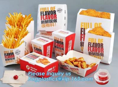 China Custom 100% food grade burger box with logo,Food grade good quality cardboard paper box,Disposable plastic package color for sale