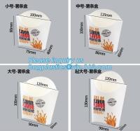 China Custom 100% food grade burger box with logo,Food grade good quality cardboard paper box,Disposable plastic package color for sale