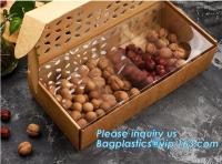 China paper nut packaging box,Corrugated Bolt And Nut Packaging Box,Kraft Paper gift box with clear pvc window stand up for ca for sale