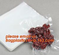 China nylon pe vacuum pouch sealed vacuum bag 3 side sealed vacuum bag vacuum pouch Zipper with valve vacuum bags Three side s for sale