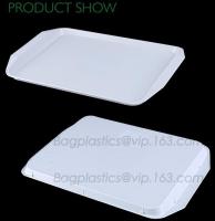 China fast food boxes custom logo printing, Compostable plastic food container, eco-product renewable 100% compostable PLA foo for sale