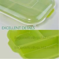 China biodegradable plastic melamine fast food 5 compartment divided lunch, hospital food plate, custom disposable food storag for sale