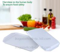 China plastic tray, food tray, food container, Fast Food Tray biodegradable plastic 5 Compartment Student Lunch Plate for sale