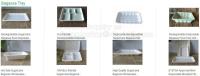 China Eco Biodegradable Disposable Sugarcane Bagasse Food Container,Customize biodegradable corn starch plastic food storage c for sale