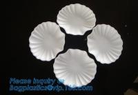 China 7 inch Pretty Food Grade Eco Biodegradable Tableware Disposable Corn Starch Plate,corn starch disposable plastic plates/ for sale