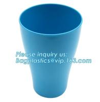 China Compostable cup,PLA Biodegradable Disposable cup,6 7 8 9 10 12 16 20 oz disposable plastic pp ps pet PLA cup with dome for sale