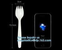 China biodegradable compostable CPLA cutlery dinnerware tableware,PLA compostable cultery,cultery/spoon/fork/knife,bagease pac for sale