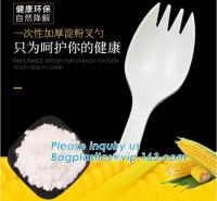 China biodegradable compostable CPLA cutlery dinnerware tableware,PLA compostable cultery,cultery/spoon/fork/knife,bagease pac for sale