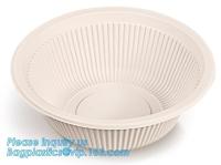 China 7.5 inch Biodegradable Soup Bowl Disposable Cheap Food Grade Personalized Corn Starch Bowl,Corn Starch Biodegradable Bow for sale