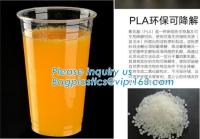 China Disposable compostable wholesale CPLA lids for hot cups,80mm 90mm compostable eco friendly PLA CPLA lids for coffee plas for sale