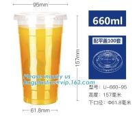China coffee cups with lids organic fancy disposable paper cup PLA,CPLA Biodegradable Flat Lid For Hot Cup, bagease bagplastic for sale