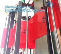 China Biohazard liner bags, drawstring liner, drawtape liner, clinical, medical, hospital, healthcare, medication, supplies for sale