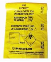 China Safty biohazard bag for medical waste, biohazard specimen transport reclosable, Infectious Waste, bagplastics, bagease for sale