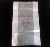 China Disposable biodegradable Biohazard garbage bag, infectious emergency autoclavable biohazard bag on roll, bagplastics, pa for sale
