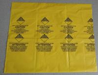 China PE BAGS FOR ROCK STONE, PE asbestos bag, biohazard bag, pe cover film, rubble sack for sale