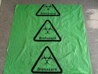 China CONSTRUCTION PE FILMS COVER, PE asbestos bag, biohazard bag, pe cover film, rubble sack for sale