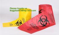 China Bio-Medical Hazardous waste,Bio-hazard Specimen Bag 6″ X 9″ Printed English Medical Mart,Biological Waste Management and for sale