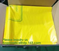 China 25 x Strong Clinical Waste Biohazard / Bio Hazard Yellow Bags,Autoclave Biological Hazard Bags / Specimen Bags bagease for sale