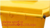 China Plastic Wheeled Trash Can Outdoor made in china waste bin supplier, Plastic Wheeled Trash Can Outdoor dog, BAGEASE, PAC for sale