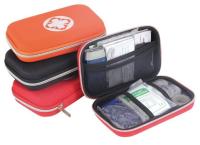 China Multi Function Portable Red PVC Empty Medical First Aid Kit Bags, Empty Bags,First Aid Kit Bag,Travel First Aid Bags for sale