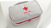 China Waterproof first aid pouch mini portable first aid kit first aid bag, All purpose earthquake disaster survival backpack for sale