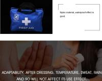 China Waterproof first aid pouch mini portable first aid kit first aid bag, All purpose earthquake disaster survival backpack for sale