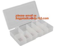 China Plastic Storage Box for Screws Accessory, Multifunctional Transparent Storage Kit Plastic Container Box with 8 Compartme for sale