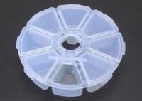 China Adjustable 15 Compartment Plastic Clear Storage Box For Jewelry Earring Tool Container, odorlessness plastic storage box for sale