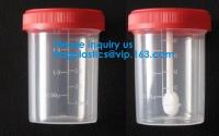 China Sterile Disposable Hospital Sample 60ml 100 120 Ml Test Measurement Collection Urine Collector Cup Container for sale