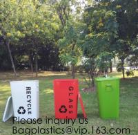 China Garbage Waste Bin Big Capacity Stainless Steel Trash Can Powder Coating Steel Dustbin Litter Bin Stainless Steel Trash C for sale