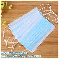 China 3 Ply Dental Medical Procedure Non-woven Disposable Face Mask,earloop medical grade 3layer medical earloop face mask for sale