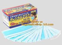 China Non-woven Medical Surgical Mouth Face Mask,Surgical Printed Medical Nonwoven Disposable Face Mask With Ear Loops bagease for sale