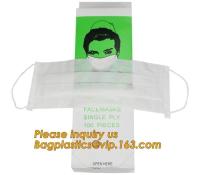 China Non-woven Medical Surgical Mouth Face Mask,Surgical Printed Medical Nonwoven Disposable Face Mask With Ear Loops bagease for sale