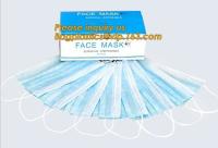 China Non-woven Medical Surgical Mouth Face Mask,Surgical Printed Medical Nonwoven Disposable Face Mask With Ear Loops bagease for sale