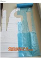 China Plastic PE disposable kitchen Apron,HDPE/LDPE/MDPE/LLDPE/+D2W/EPI(TDPA)Recyclable, disposable, high durability, convenie for sale
