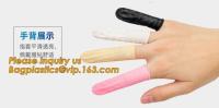 China electronic Cleanroom Yellow Latex Finger Cots,Latex finger cot/finger coat/latex free finger cots,ESD silicone finger co for sale